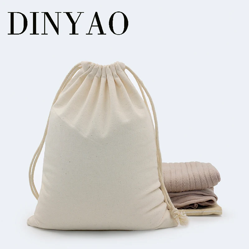 Custom Printed Canvas Drawstring Bags | semashow.com