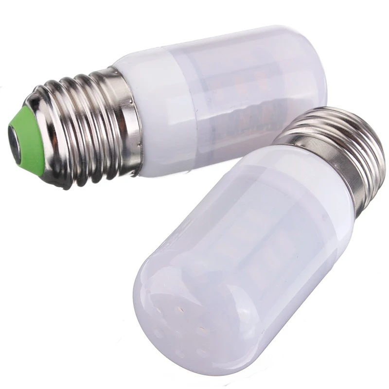 3.5W E27 LED Bulb Long Lifetime 27 5730 SMD 24V With Frosted Cover Pure ...