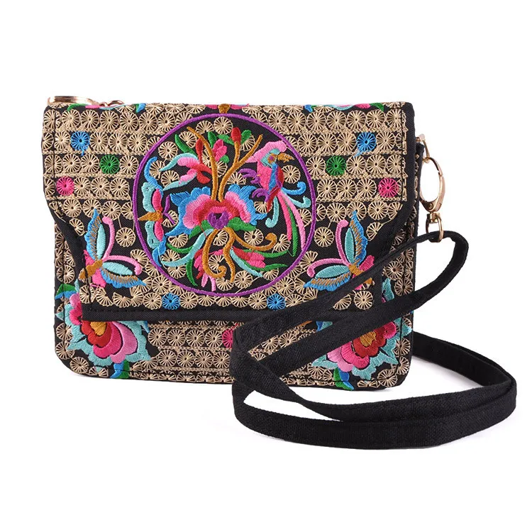 Fashion Vintage embroidery Women Small Shopping handbags!Nice Floral ...