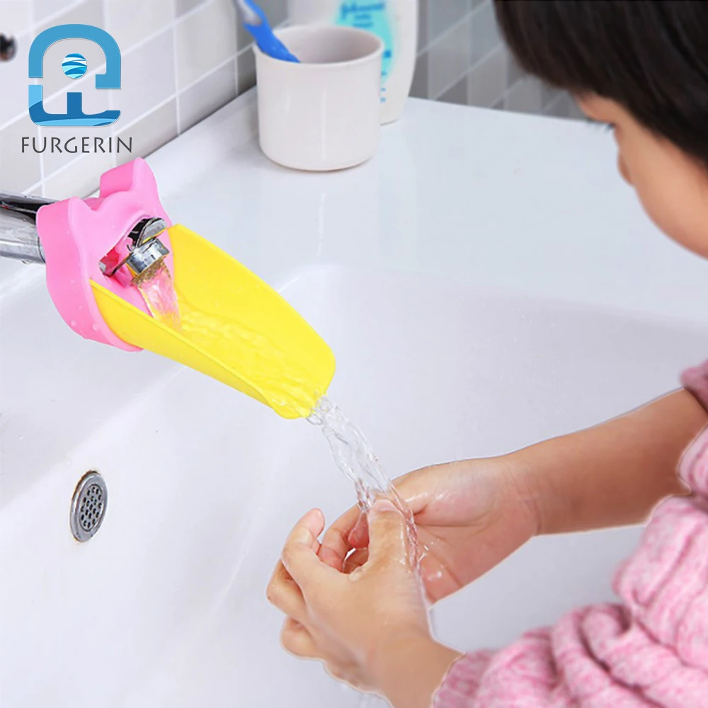 Furgerin Water Tap Extender Kitchen Faucet Extender For Kids Sink ...