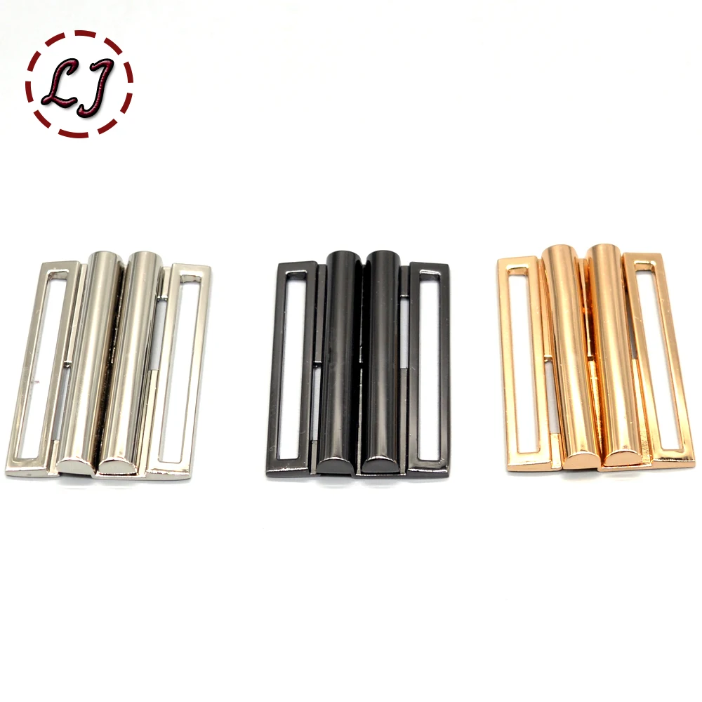 New high quality gold silver black clasp square metal belt buckles ...