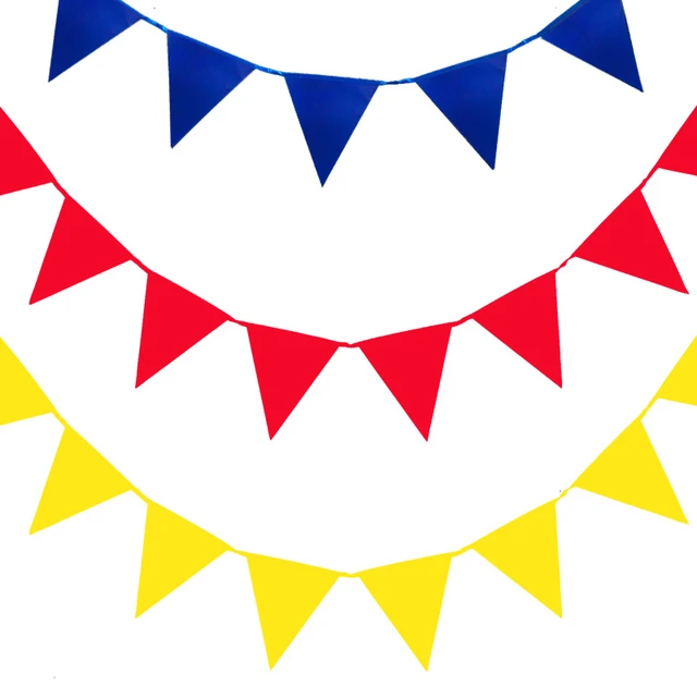 Red White And Blue Bunting Clip Art