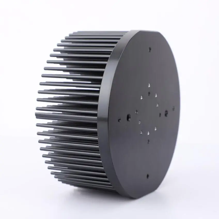 120mm Pin Fin Radiator Aluminum Cooling Led Heat Sink 40w For Cob ...