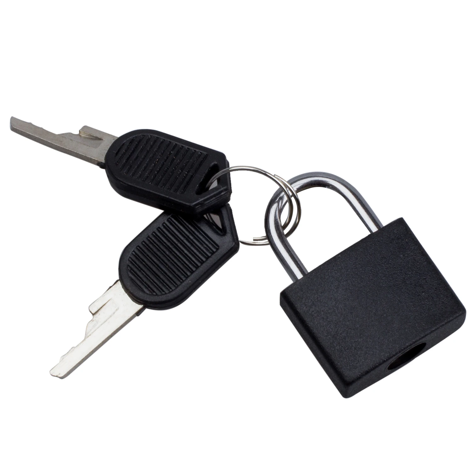 Brand New Black Small Mini Strong Steel Padlock Travel Tiny Suitcase ...