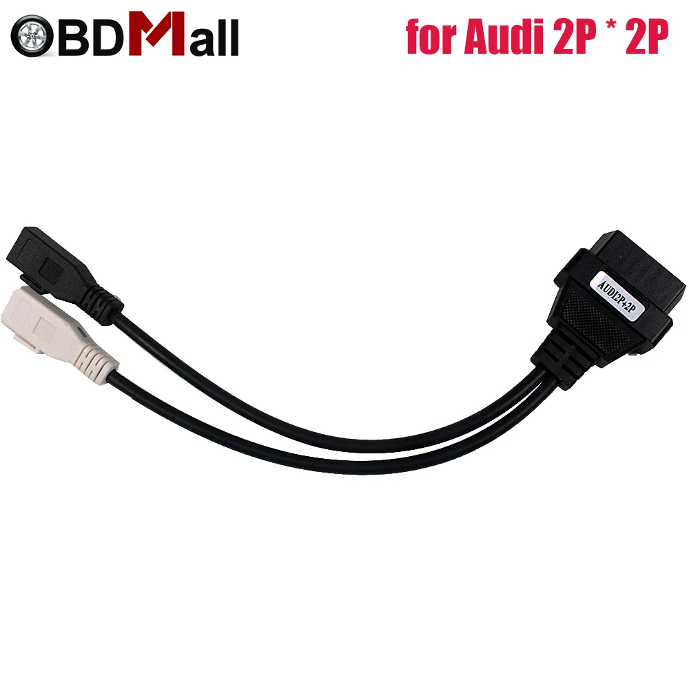 For VAG Adapter Cable For Audi 2P * 2P OBD To OBD 2 Adapter Connector ...