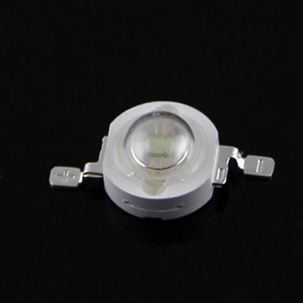 50pcs/lot 440nm 3W Blue light led 3w 440nm 700mA with 20mm heatsink ...