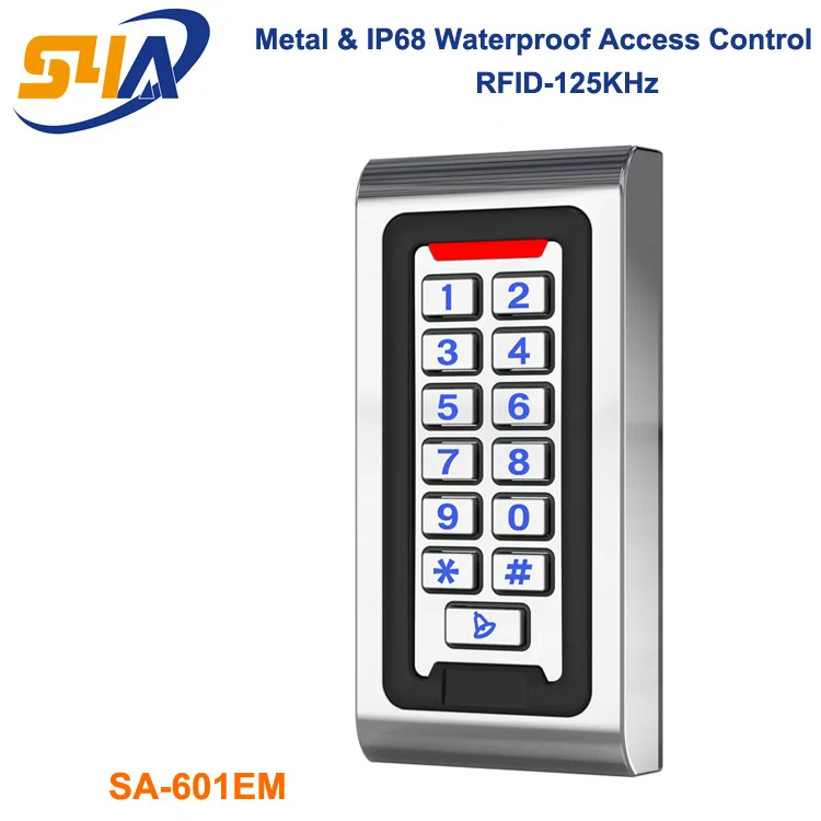 DC24V Metal Waterproof RFID Access Control Keypad code - Famidy.com