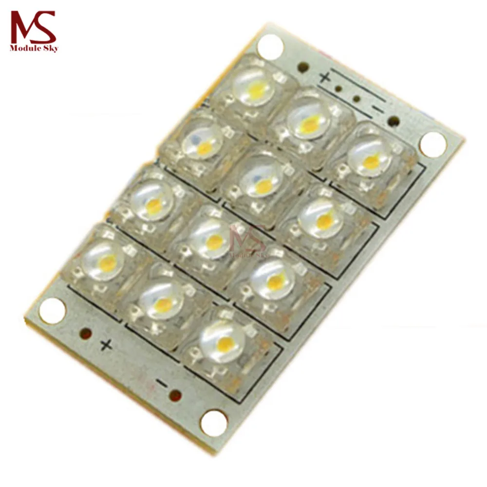 Aliexpress.com : Buy DC 3V 5V 12 Bits LED Super Bright White Piranha ...