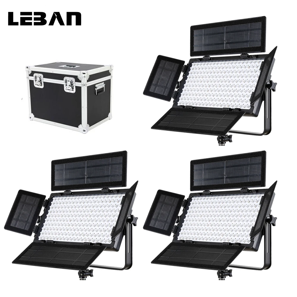 Falcon Eyes 3pcs LP 2005TD LED Video Light 100W 200pcs LEDs Color ...
