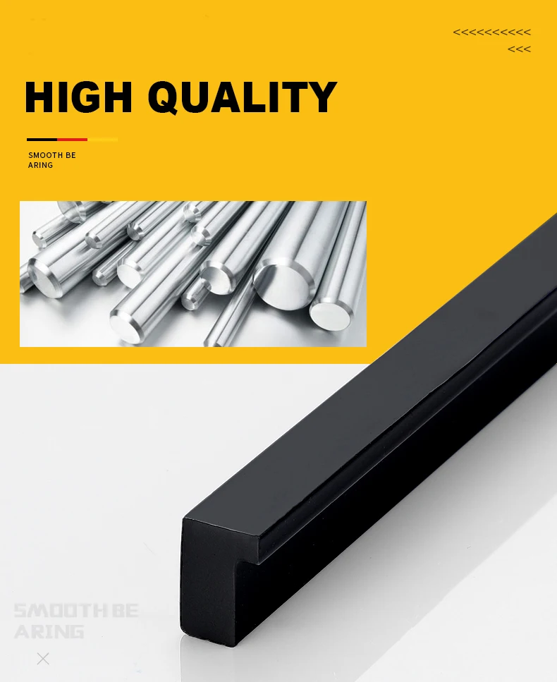 AOBITE черные длинные 1200 мм ручки для шкафа ящика спальни вытяжные ...