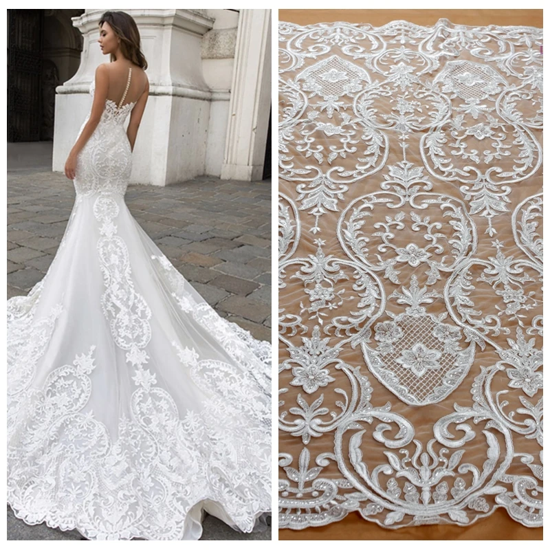 Off White Lace Pattern