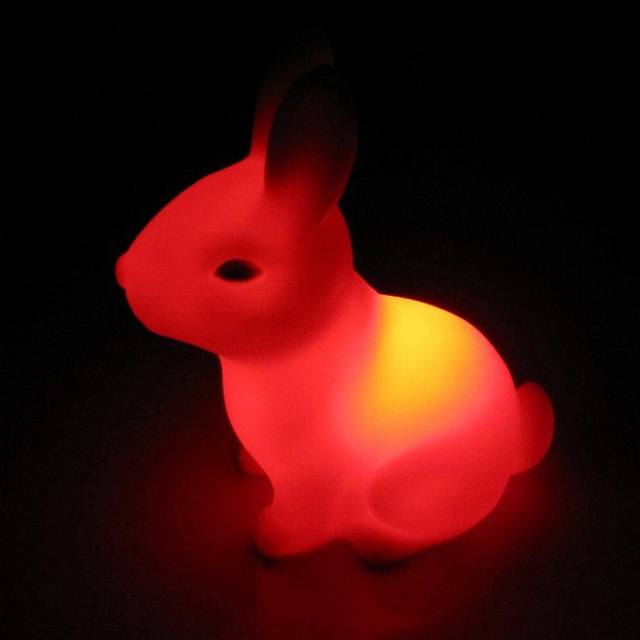 Rabbit Color Changing LED Lamp