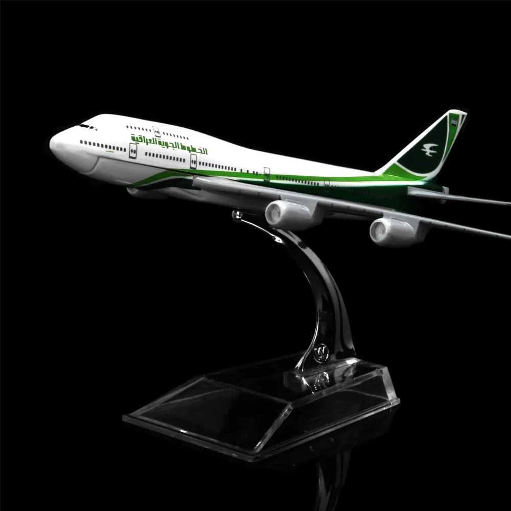 1:400 16cm Iraqi Boeing 747 Metal Airplane Model Office Decoration Toy ...