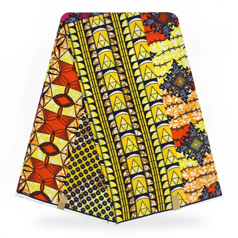 High quality! African wax fabrics real super wax material 100% cotton ...