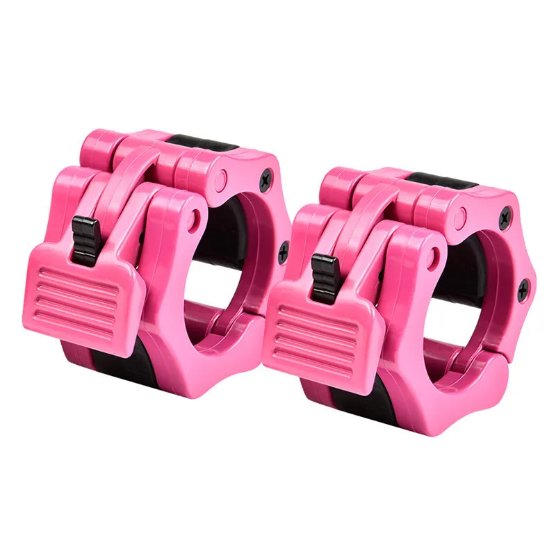 1 Pair 2" 50mm Barbell Collars Standard Olympic Spinlock Clamps Dumbbel ...