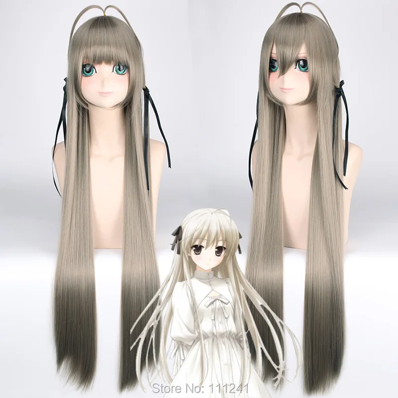 In Solitude Where We Are Least Alone Kasugano Sora Cos Wig Grey 100cm ...