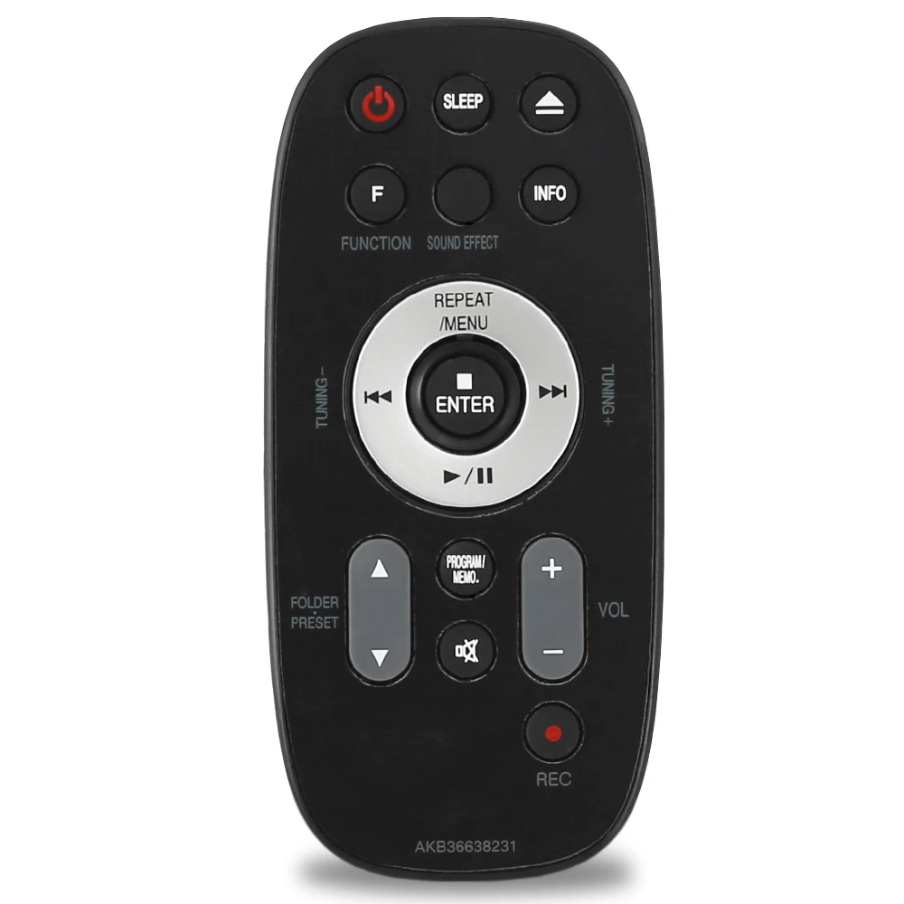 New Remote Control Fit for LG Micro Hi Fi System DVD Player AKB36638231 ...