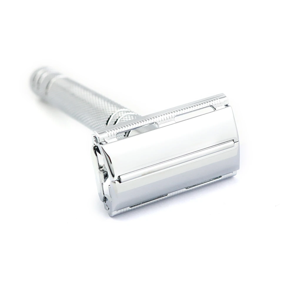 Double Edge Safety Razor Shaving Razor Manual Razor Classic Style Brass ...