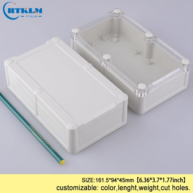 Waterproof Junction Box Clear Plastic Enclosure housing Switch Box IP68 ...