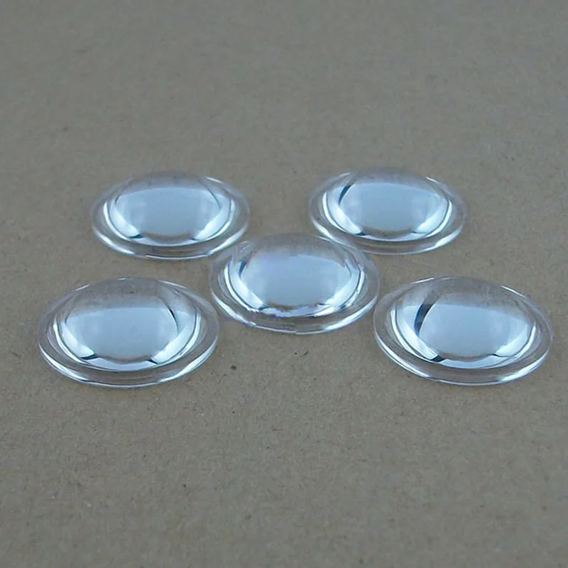 10pcs 196mm Diameter Acrylic Aspheric Focal Length 15mm Plastic Led Optical Plano Convex Lens