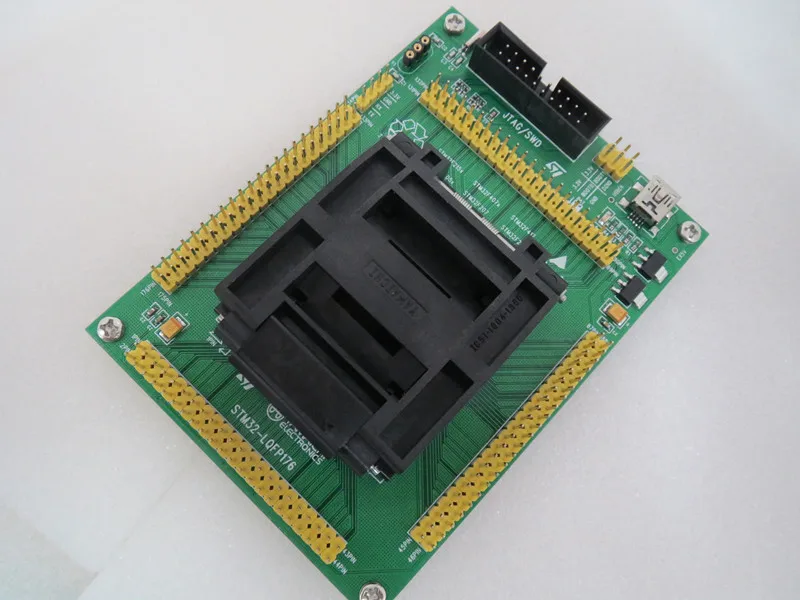Original St Ic Test Seat Stm32f429igt6 Stm32f Stm32 Burning Programm Lqfp176 Socket Adapter