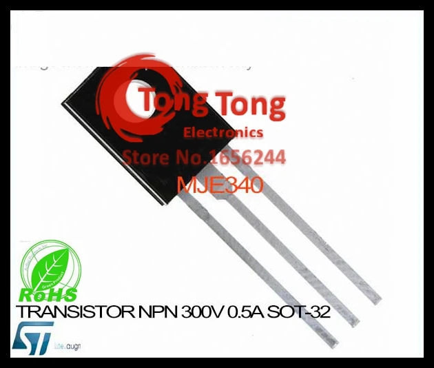 MJE340 TRANSISTOR NPN 300V 0.5A SOT 32 MJE340 340 E340 JE340|mje340|npn ...