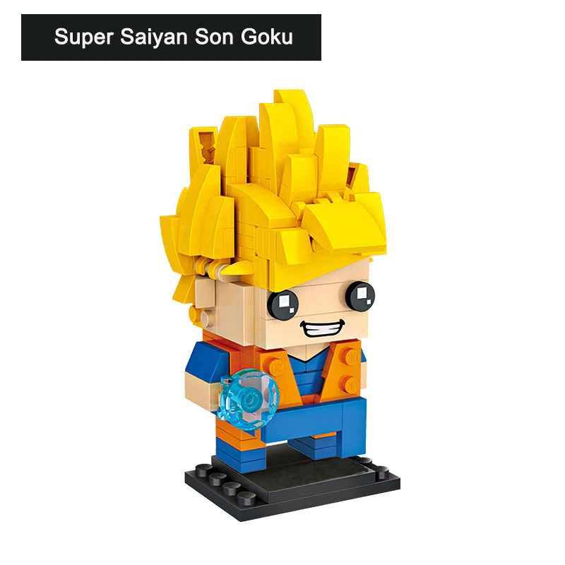 Dragon Ball Super Saiyan Son Goku Mini Action Figures Building Mini ...