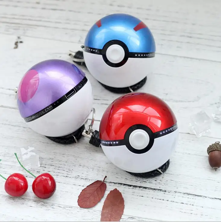 12000mAh Pokeball Go Power bank Pokeball 12000 Mah Powerbank LED Quick ...