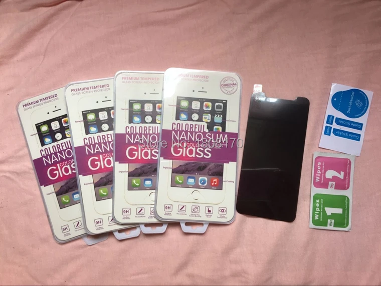 Privacy Tempered Glass For Iphone X IphoneX 180 degree Anti glare ...