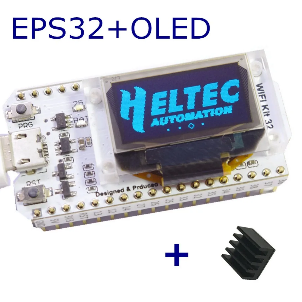 Wifi Esp32 Development Board 0 96 Inch Blue Oled Display Bluetooth