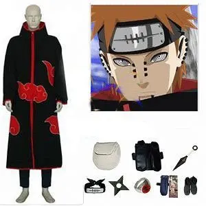 Naruto Akatsuki Costumes Pain Bundle Cloak Costume Wholesale Free ...