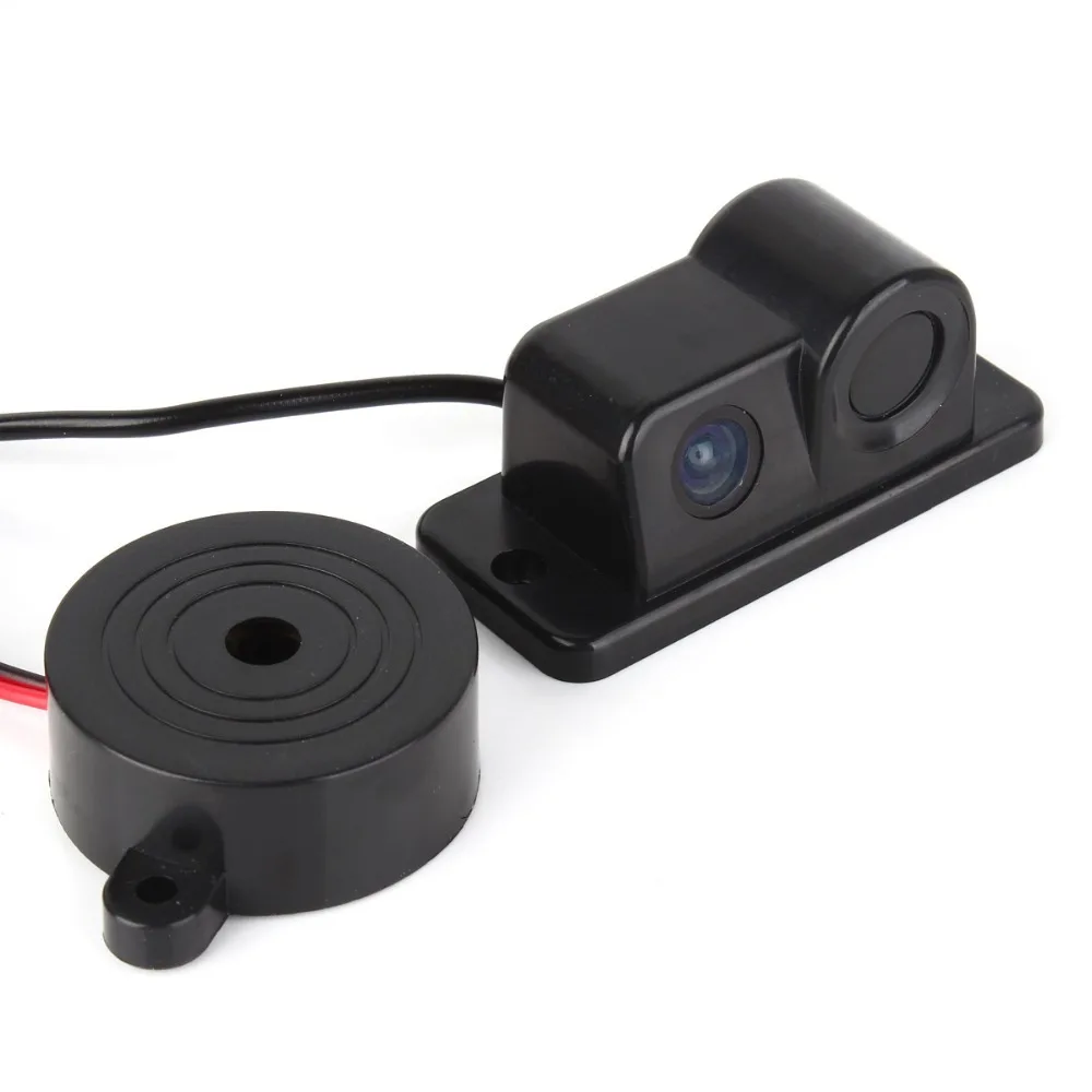2 in 1 Car Parking Radar System Radar Sensor Detector Rearview ...