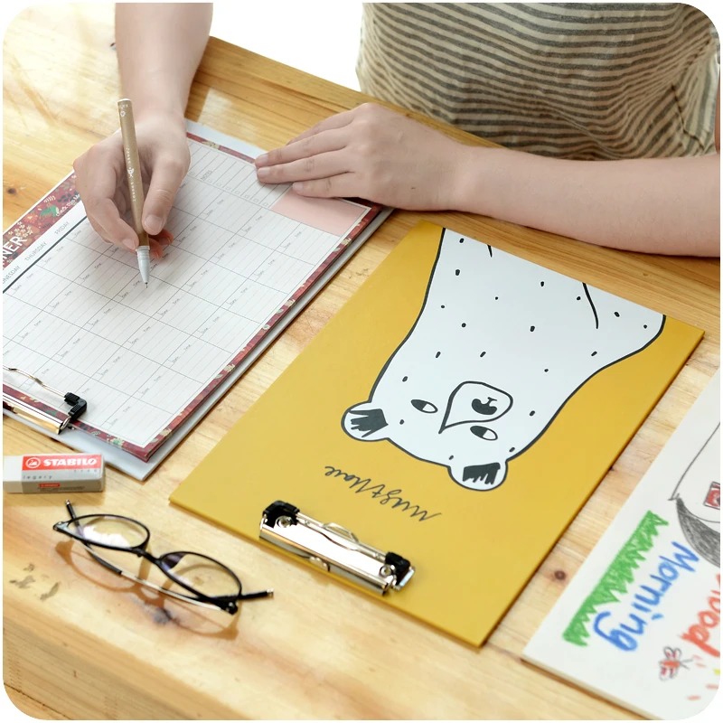Vertical cute stationery office WordPad splint student writing pad ...
