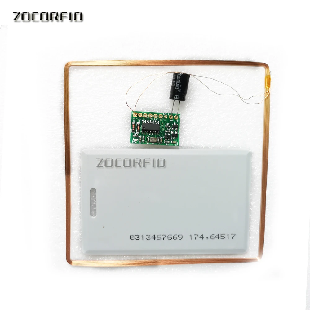 Diy Rfid Proximity 125khz Em Id Card 30~50cm Long Distance Range Reader ...