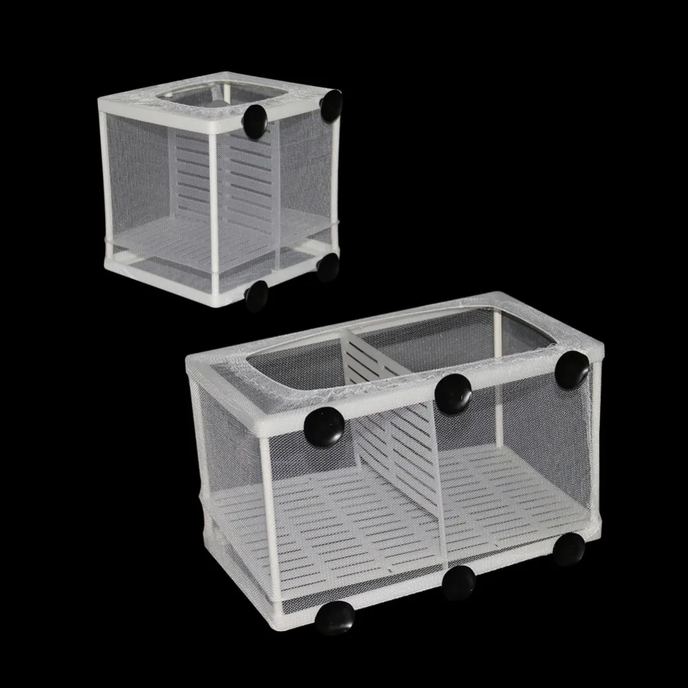 1 Pcs Fish Breeding Incubator Net Hanging Fish Hatchery Isolation Box ...