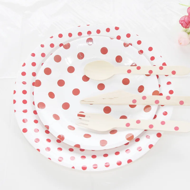 Polka Dot Centerpieces