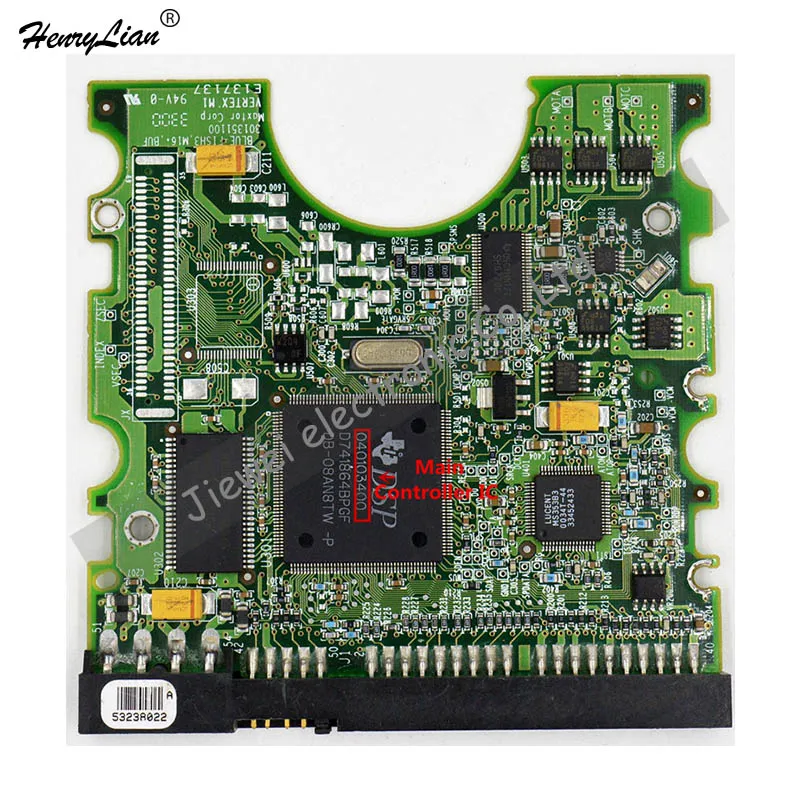 PCB FOR /LOGIC BOARD NUMBER: 301351100 / MAIN CONTROLLER IC : 040103400 ...