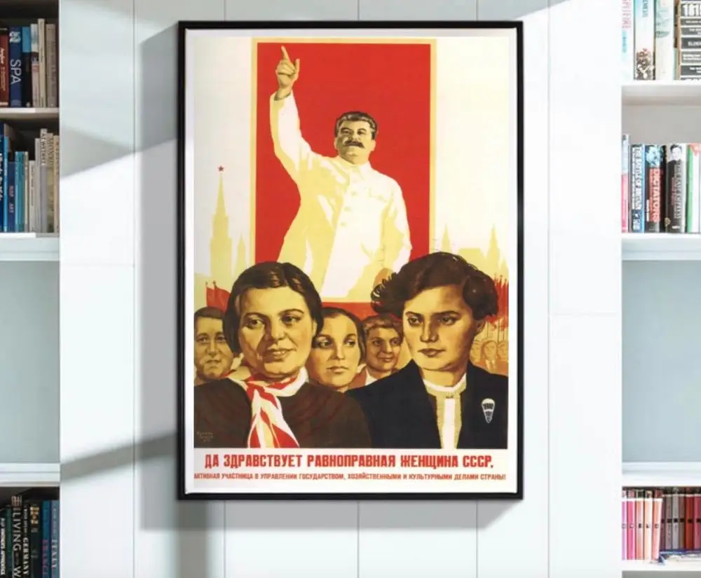 Prints Art & Collectibles Wall Art Home Decor Canvas Print USSR Vintage ...