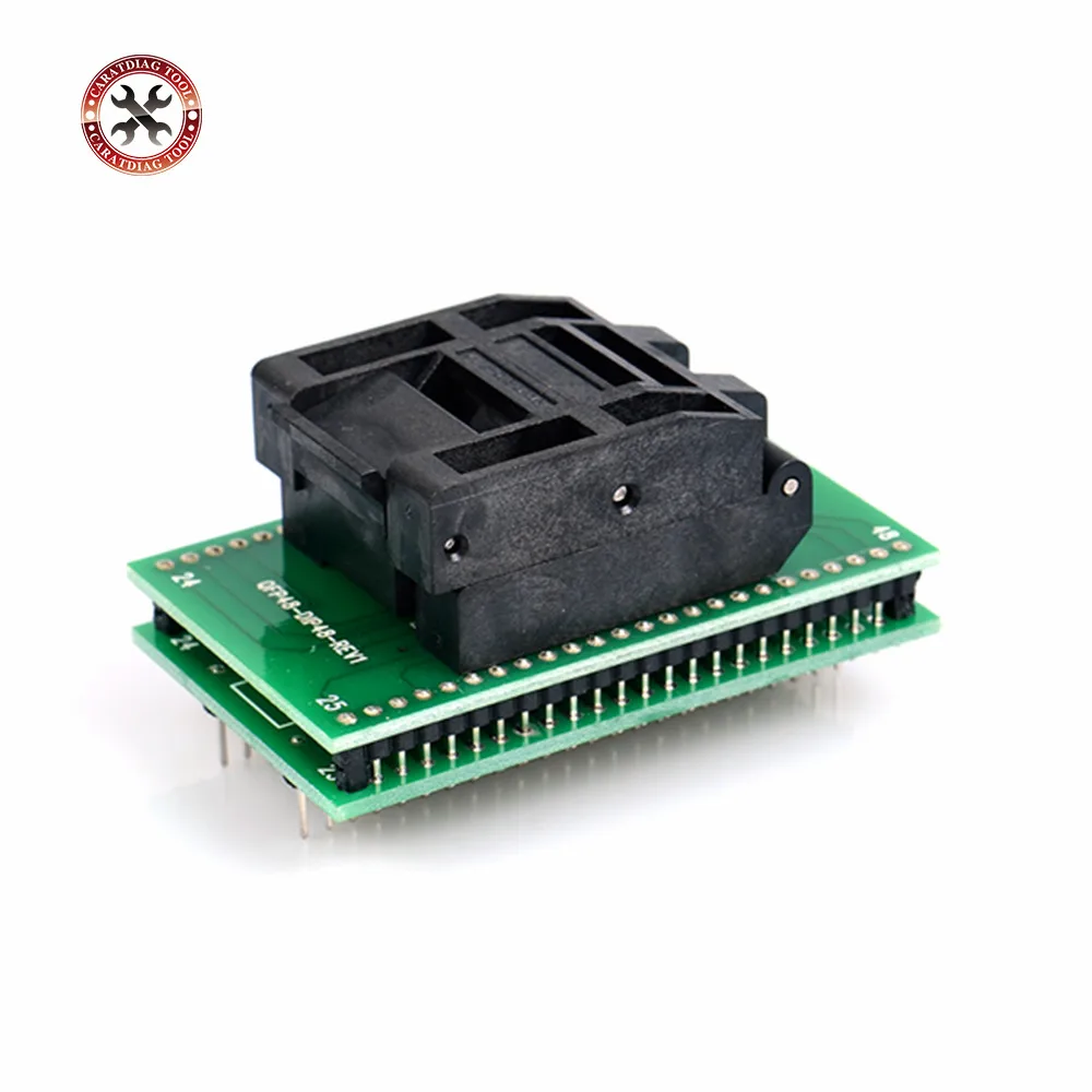 Newest TQFP48 LQFP48 QFP48 to DIP48 Socket 0.5mm Pitch Programming ...