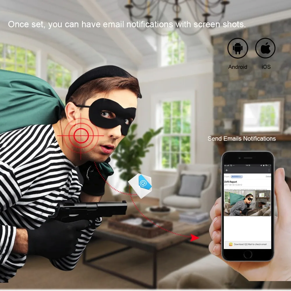 Best Price Techage 8CH 1080P HDMI POE NVR Kit CCTV Camera System 2MP ...