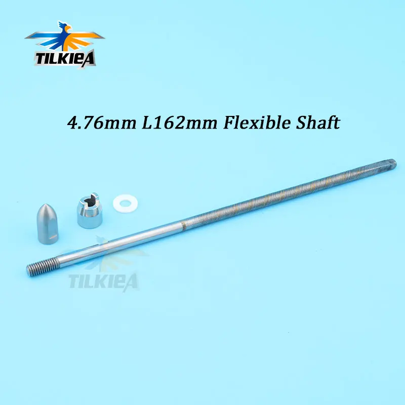 High Quality 4.76mm 3/16'' Flexible Shaft Positive Length 162mm ...