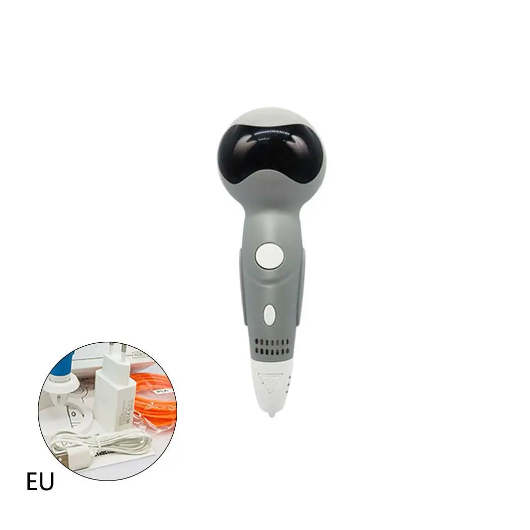 Children Creative Robot 3D Printing Pen DIY Drawing US, UK, EU, AU Pen ...
