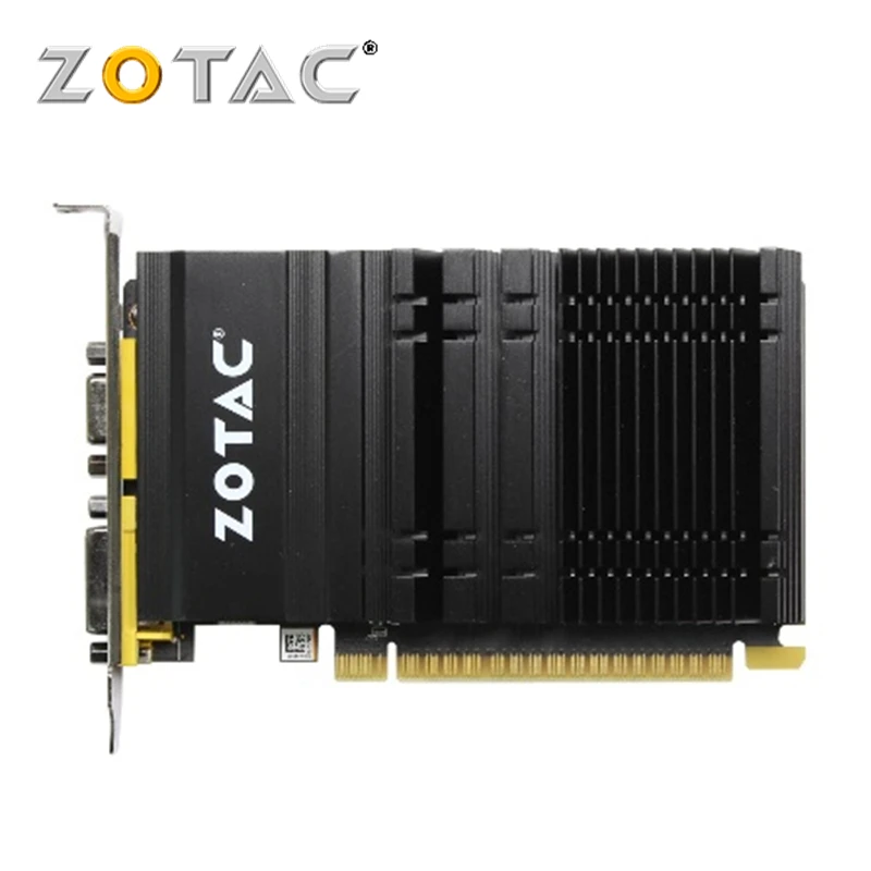 ZOTAC-tarjeta de vídeo GeForce GT 610, 1GB, 64 bits, GDDR3, GPU Map para NVIDIA, Original, GT610 ...