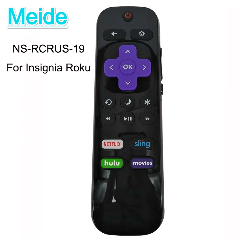New Original Remote Control NS RCRUS 19 For Insignia Roku TV With ...