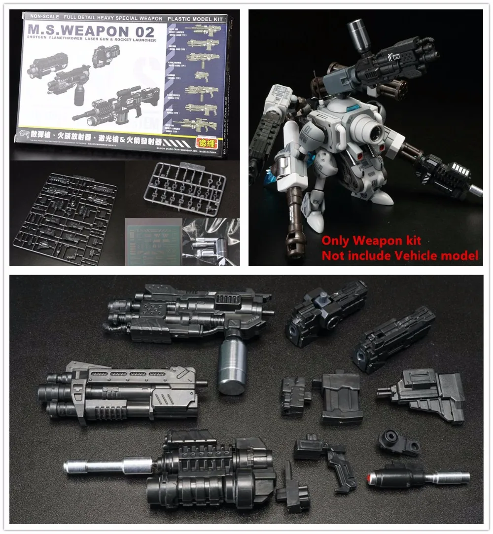 Yh M.s. Weapon 02 Set Special For Metal Slug Super Vehicle Mg Model ...