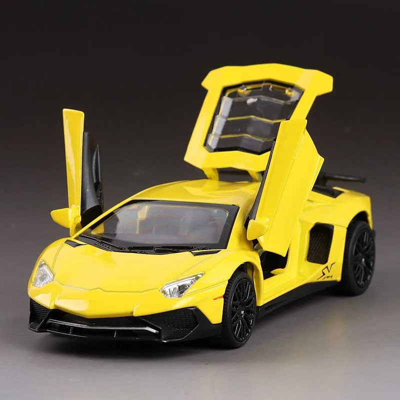 1:32 Toy Car LP740 Metal Toy Alloy Super Car Diecasts & Toy Vehicles ...