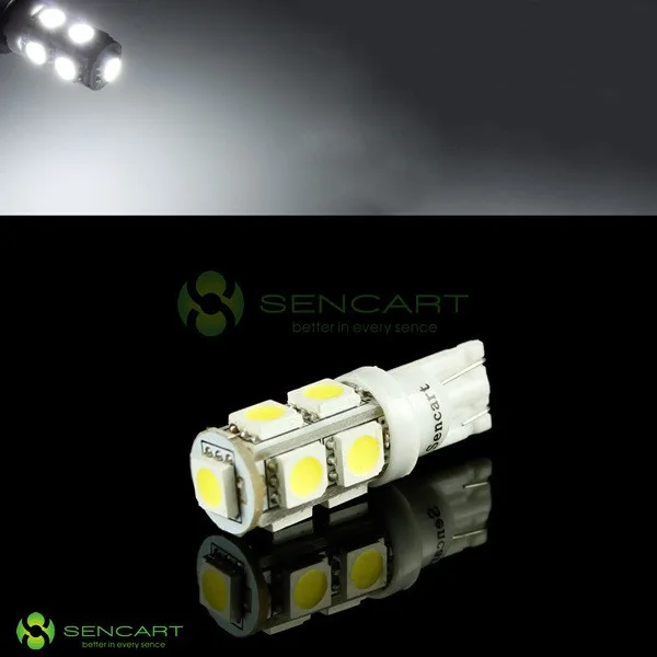 T10 657 1250 1251 1252 2450 2652 2921 2825 2W 6500K 126 lumens of white ...