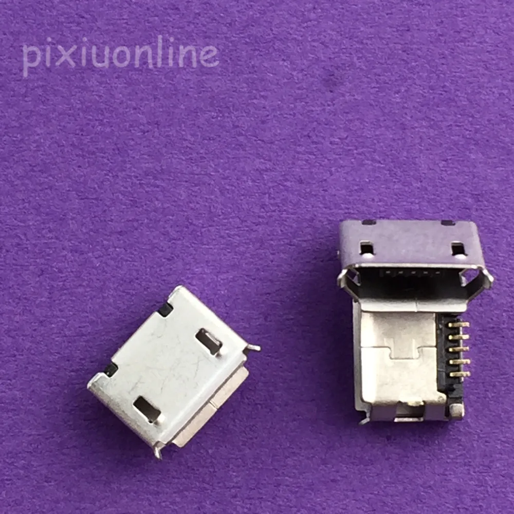 10pcs G21Y Micro USB 5pin DIP Female Connector for Mobile Phone Mini ...