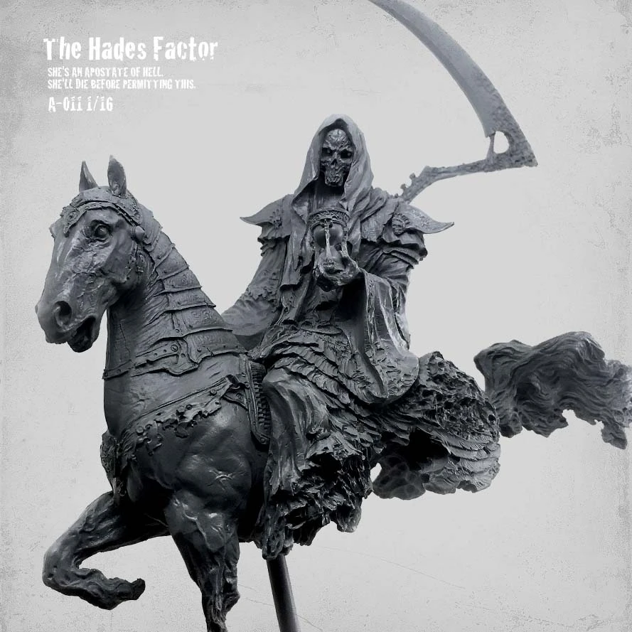 1/16 Figure Kits The Hades Factor Hell Messenger Resin Soldier ...