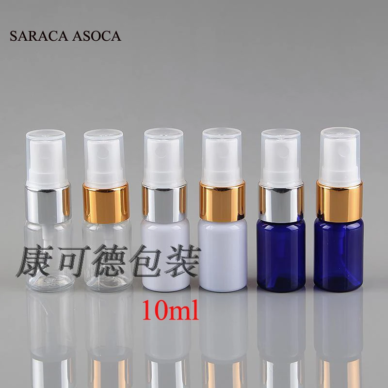 Botellas de plástico de 10ml, 3 botellas rellenables transparentes, 100 ...